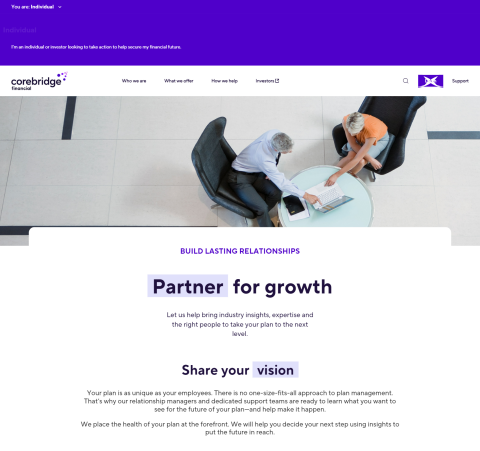 Build Lasting Relationships | Corebridge Financial