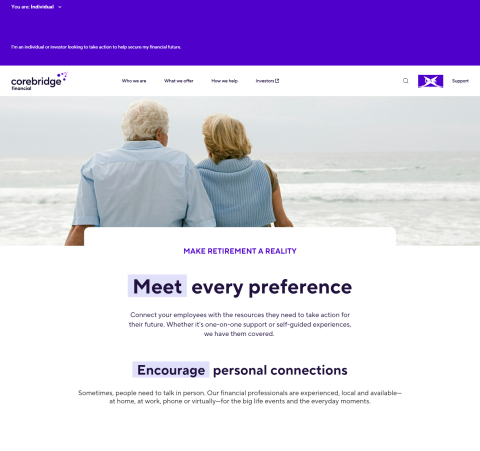 Make Retirement a Reality | Corebridge Financial