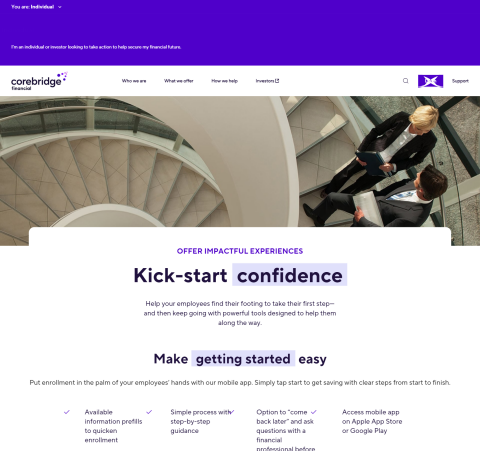 Offer Impactful Experiences | Corebridge Financial