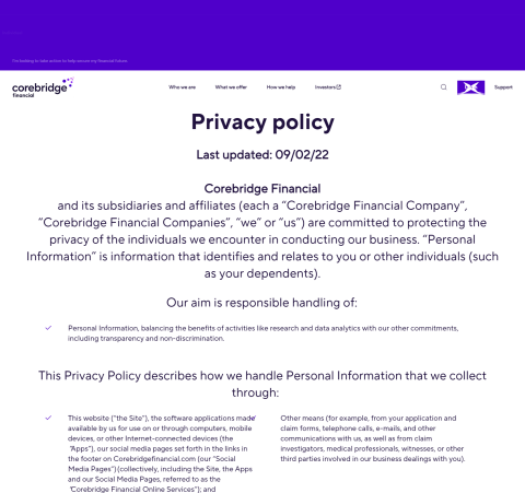 Privacy Notice Letter To Attach To Privacy